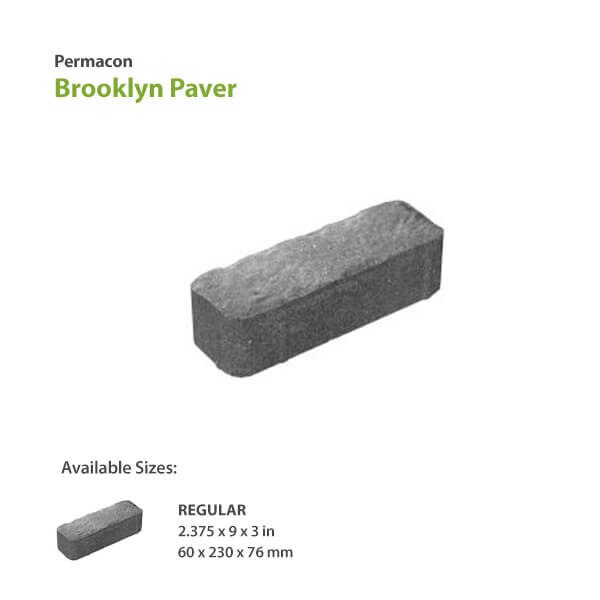 Permacon Brooklyn Concrete Paver | Van Beek's